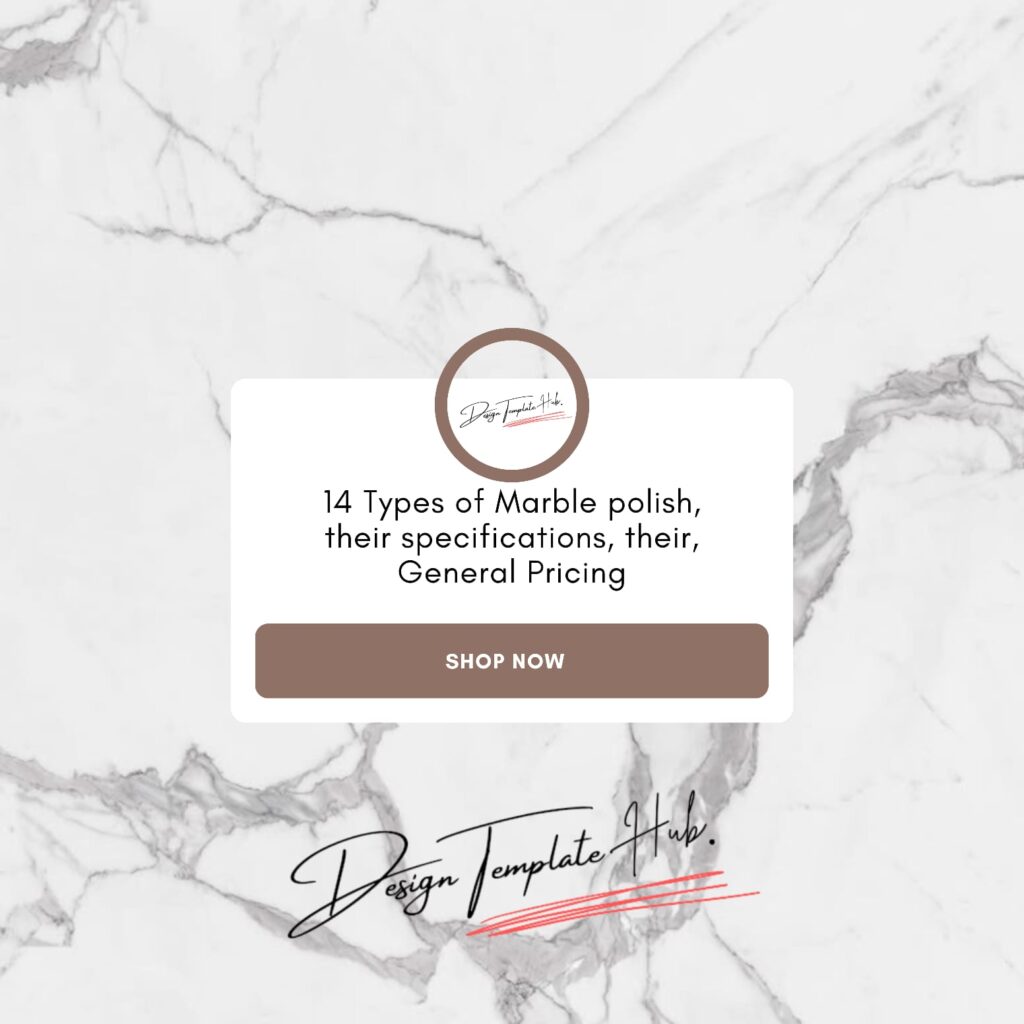 Marble Polish Specification and Pricings [ 14 Types ] Editable Word ...