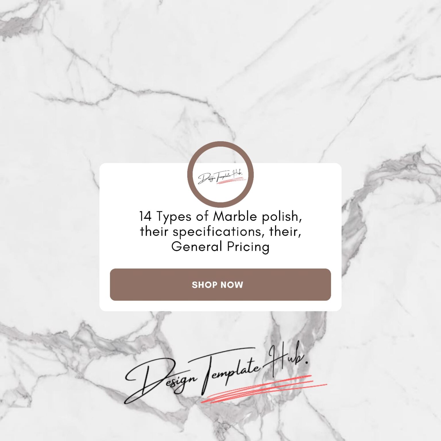 Marble Polish Specification and Pricings [ 14 Types ] Editable Word ...