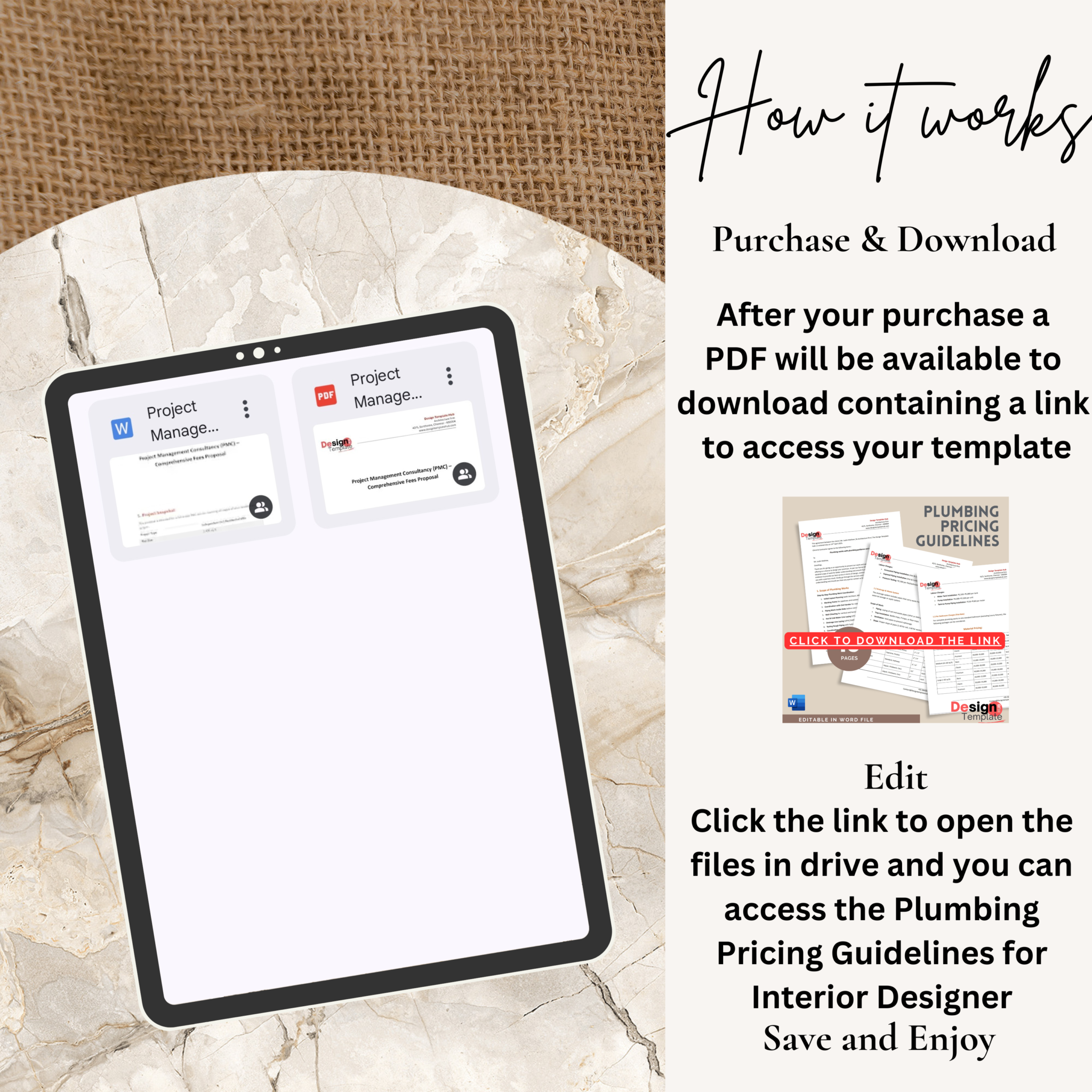 Project Management Consultancy [ PMC ] Fees Proposal – Design Template Hub